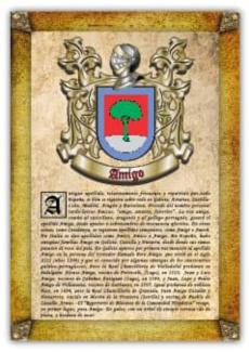 Apellido Amigo / Origen, Historia Y Heráldica De Los Linajes Y ...
